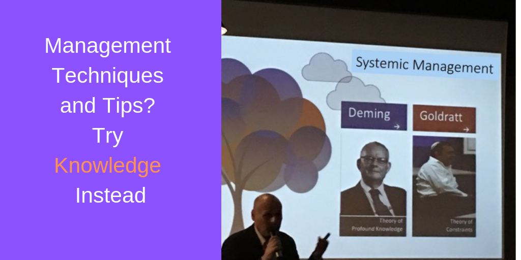 Management Techniques and Tips? Try Knowledge Instead - Intelligent ...
